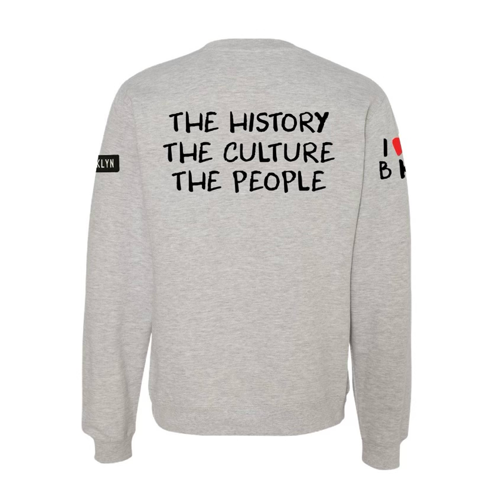 Classic Grey Crew Neck sweater – ROOTS OF BROOKLYN